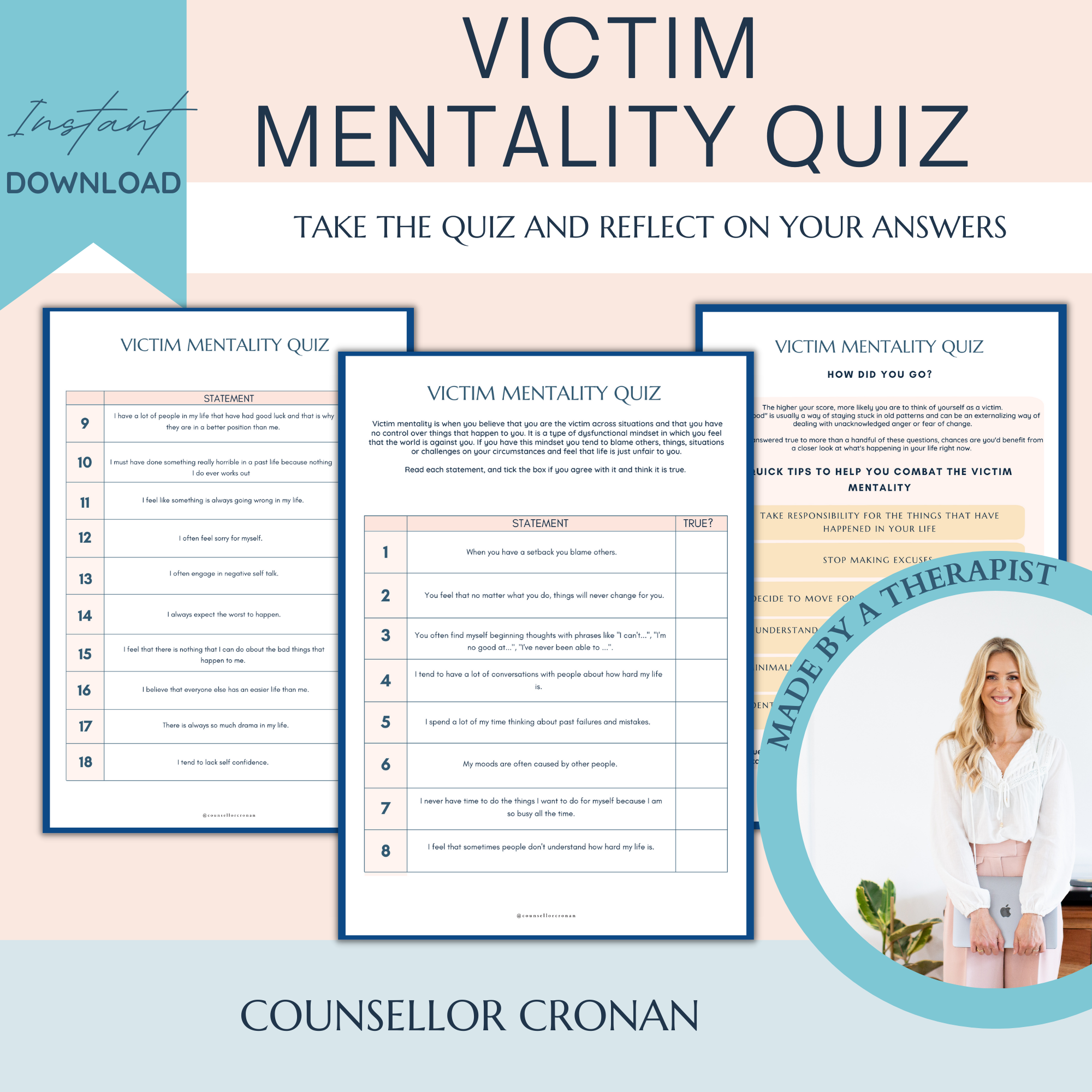 Victim Mentality Quiz, Healthy Mindset, Self-exploration. – Counsellor ...