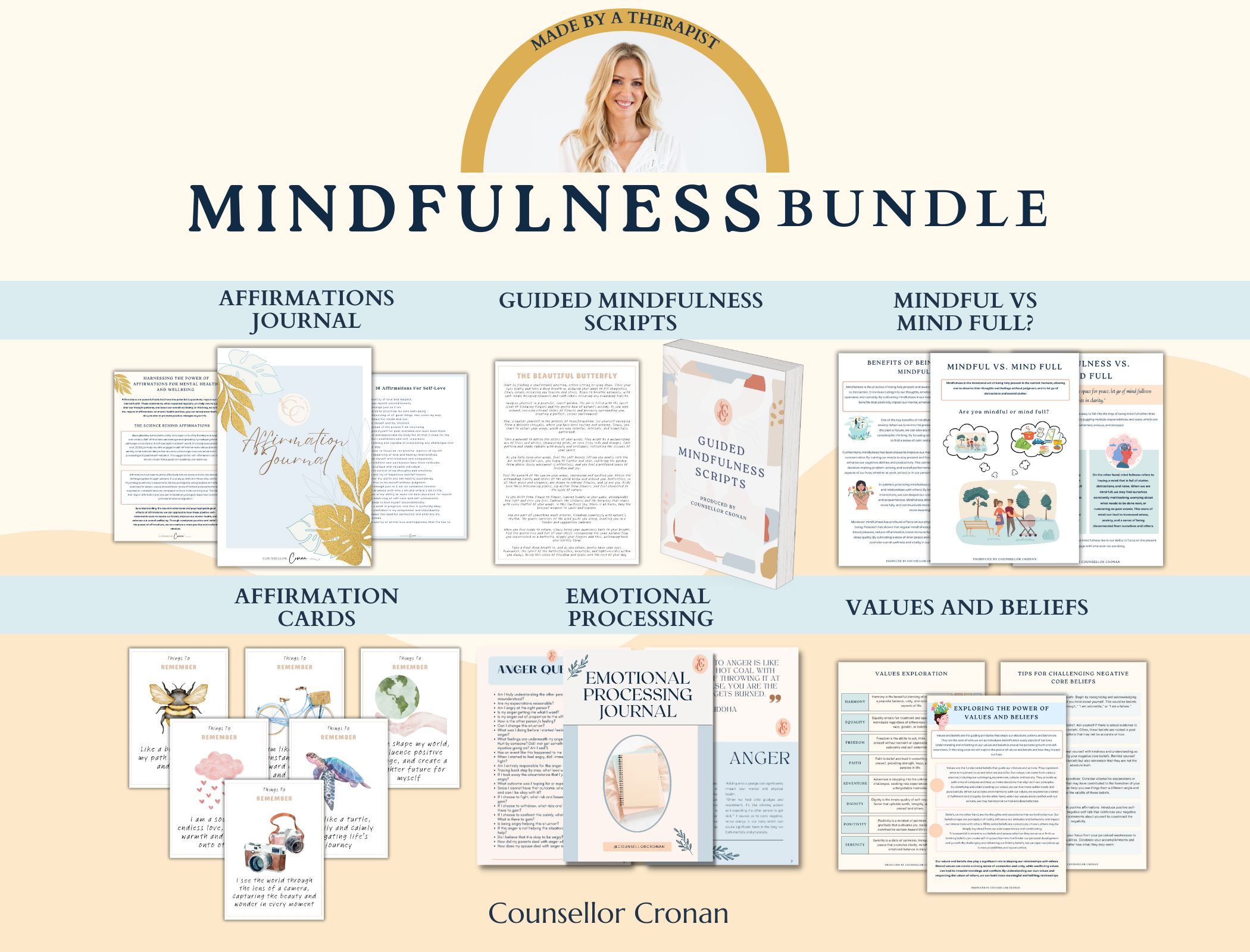 Mindfulness Bundle For Better Peace – Counsellor Cronan