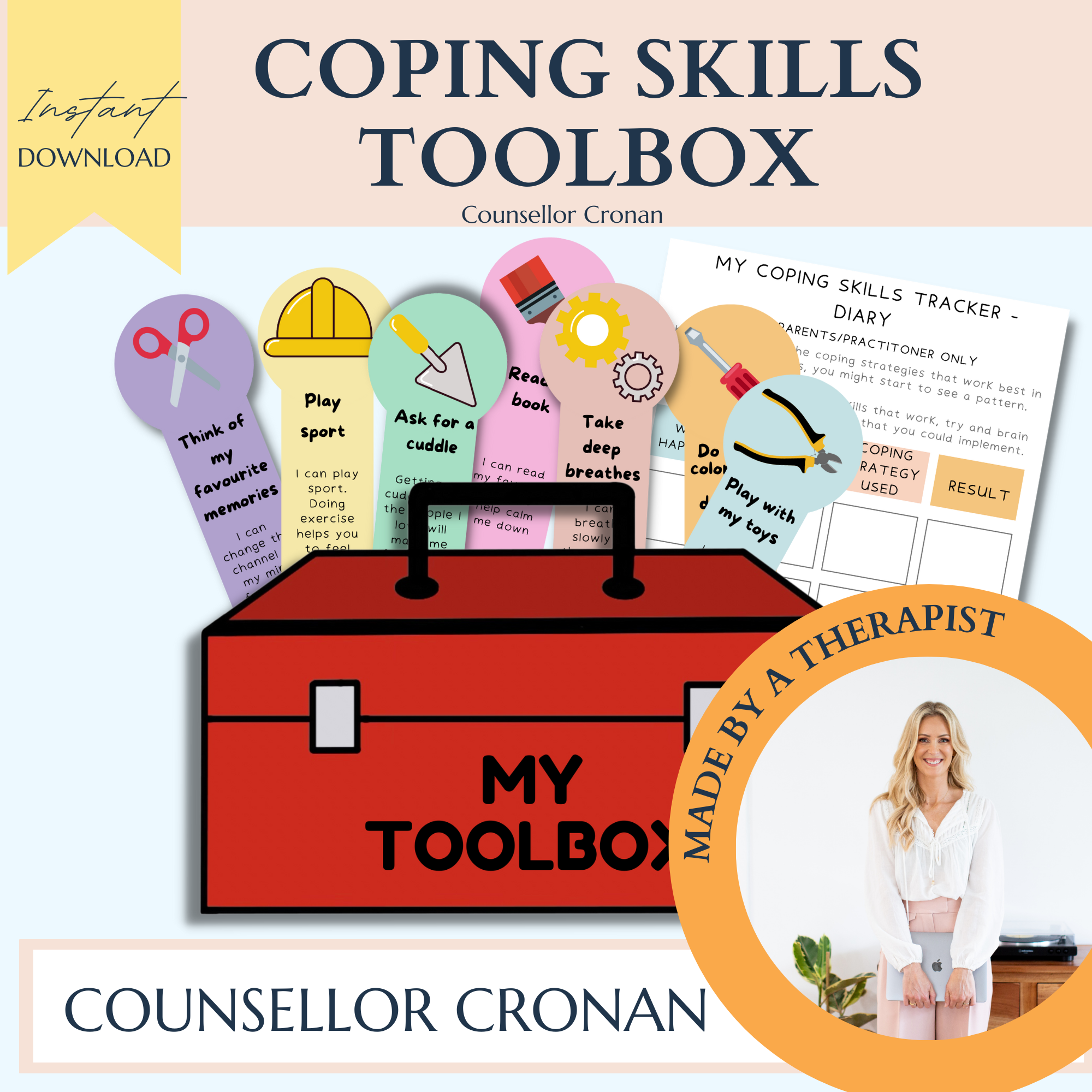 Coping Skills Toolbox. Self-Regulation Tools. Calming Corner ...