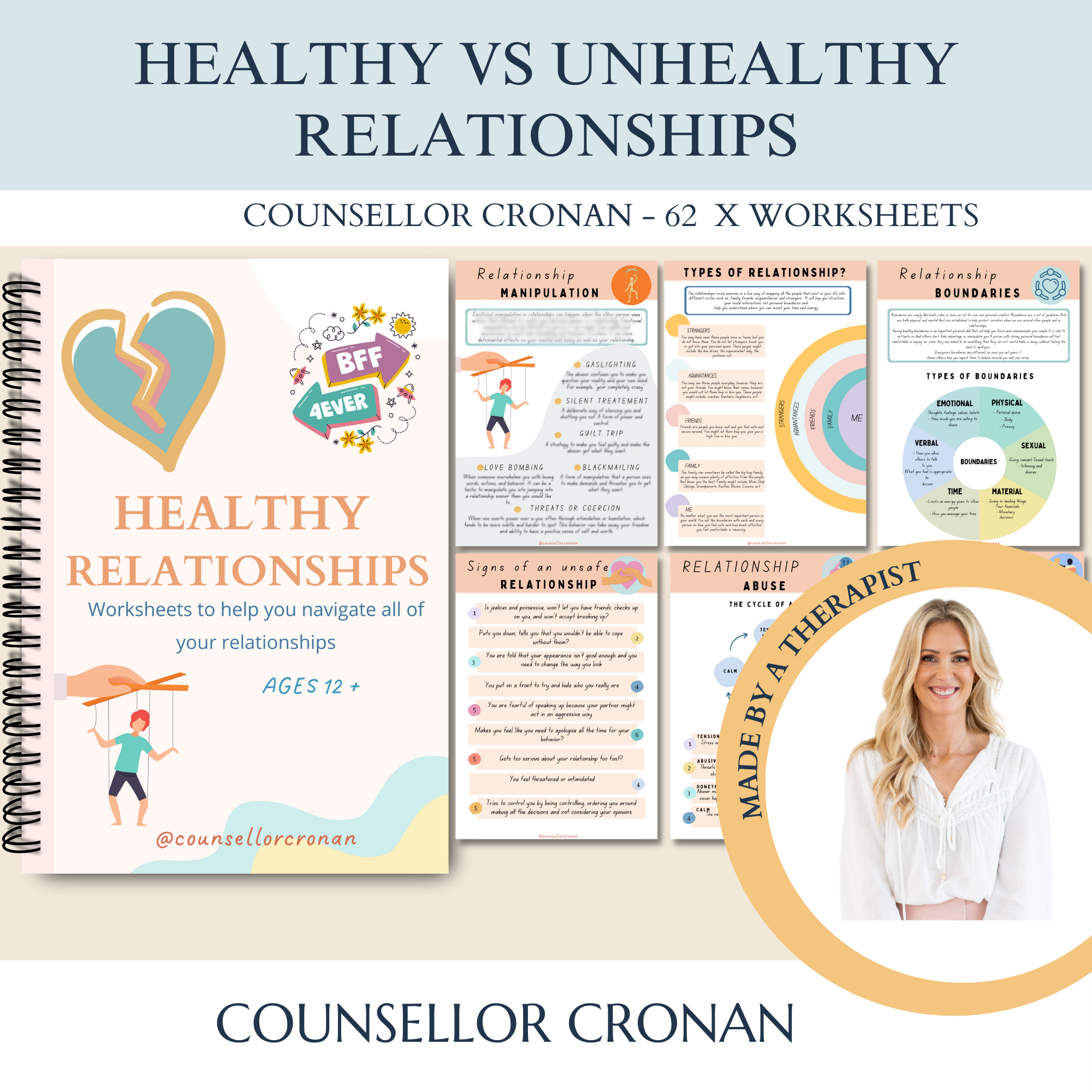 Healthy Relationships. Teenage Mental Health. – Counsellor Cronan