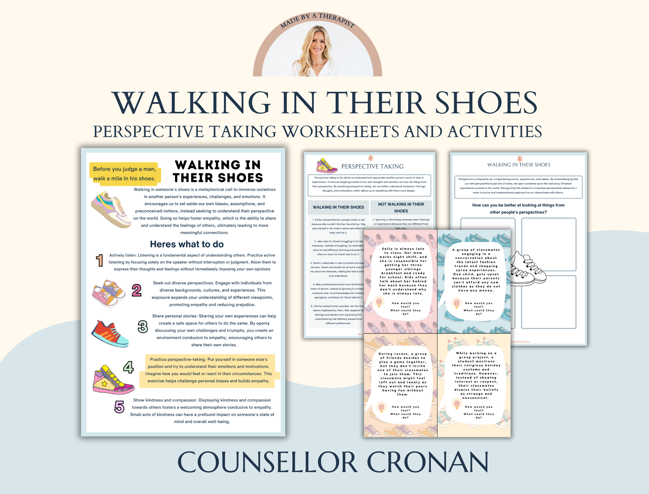 Walking in their shoes perspective taking, and empathy-provoking works ...