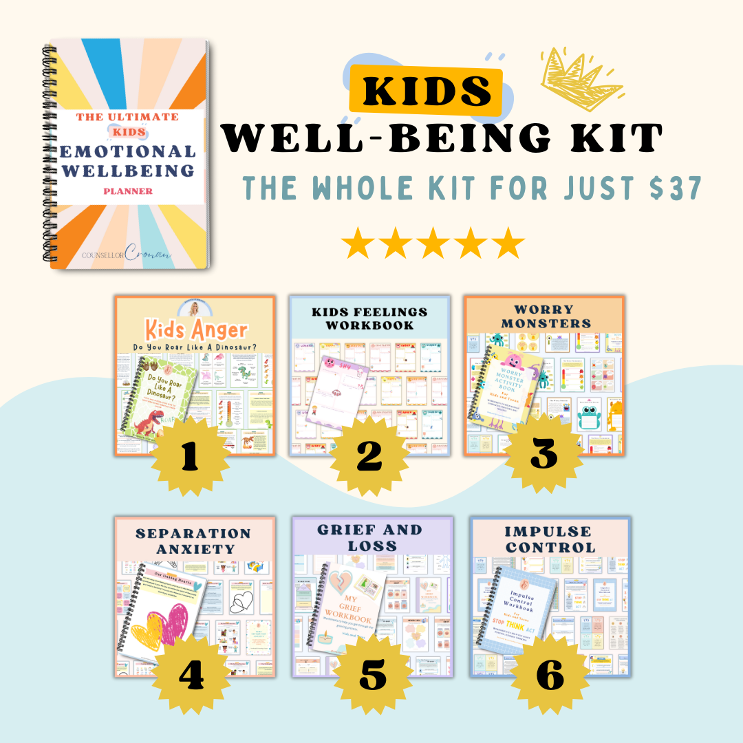 Kids Emotional Well-Being Kit – Counsellor Cronan