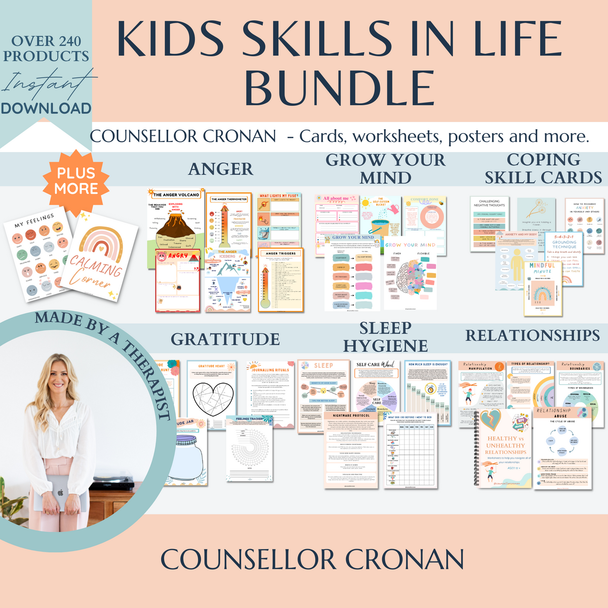 Kids Essential Life Skills Bundle – Counsellor Cronan