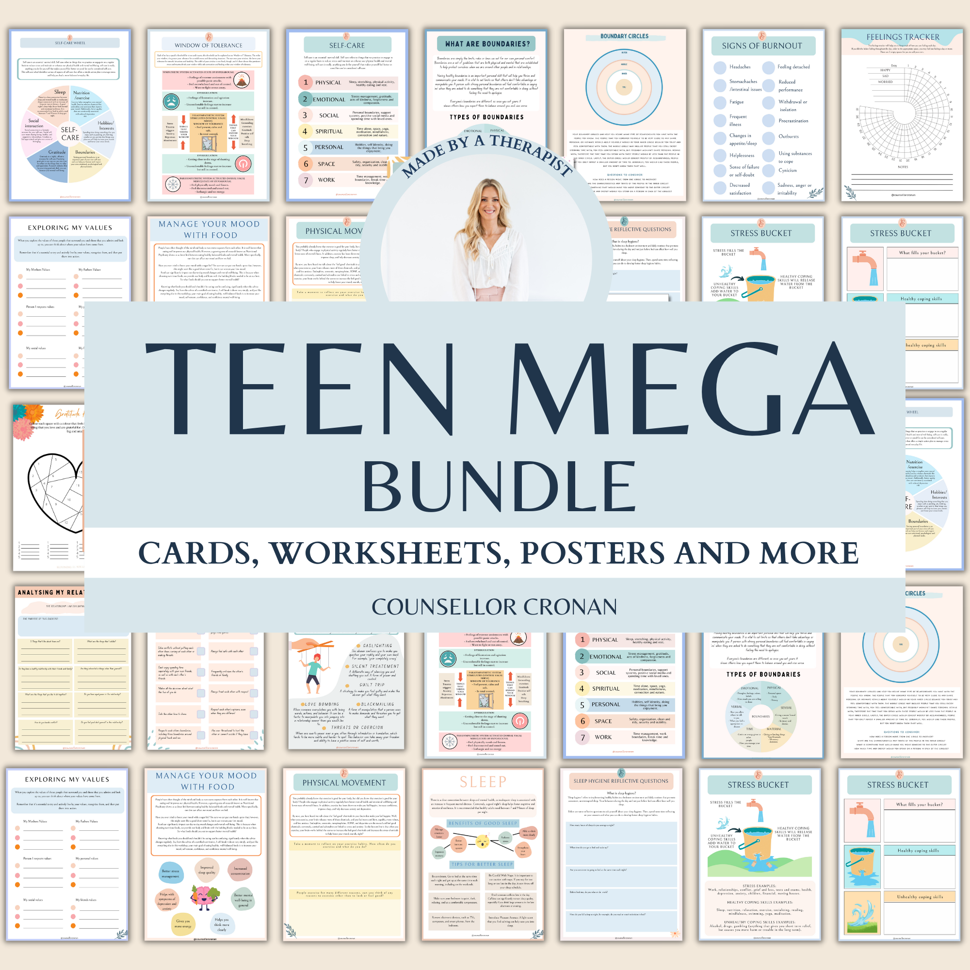 Teen Mental Health Bundle – Counsellor Cronan
