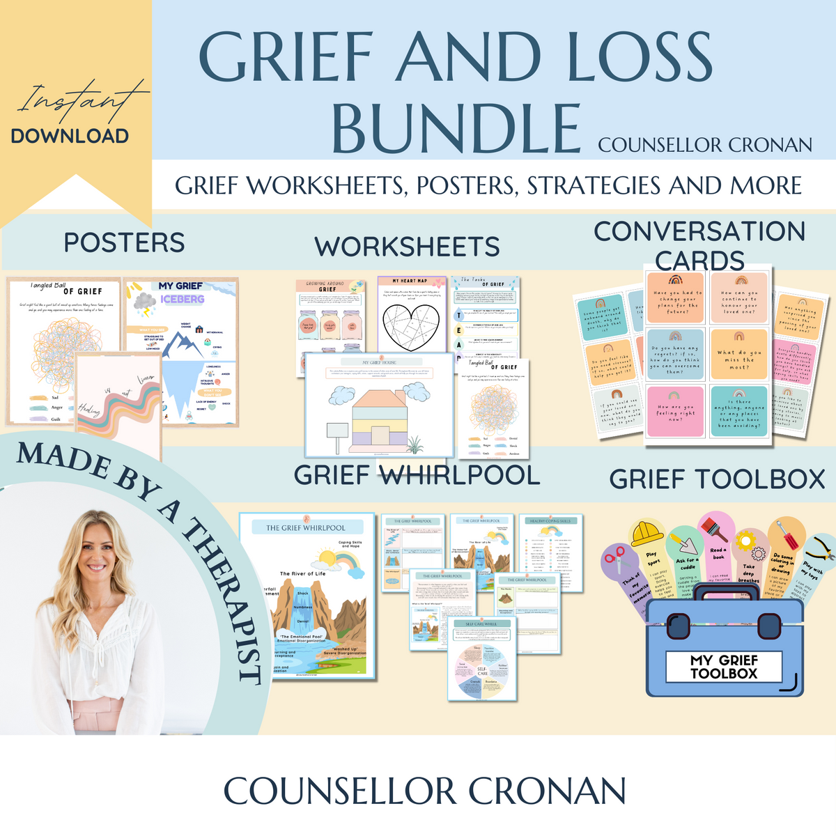 The Grief Toolkit Counsellor Cronan