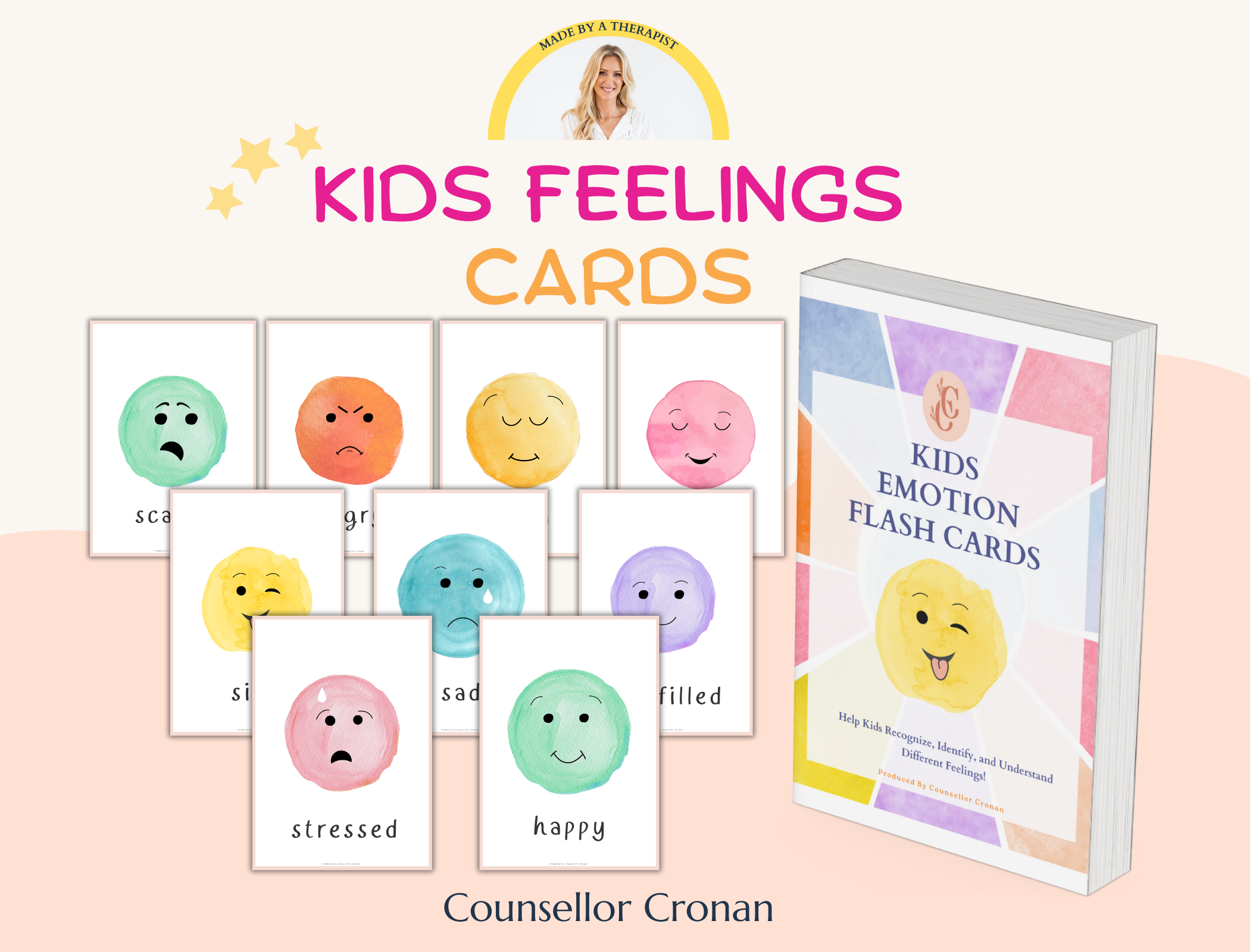Kids Feeling Cards - Emotional Regulation – Counsellor Cronan
