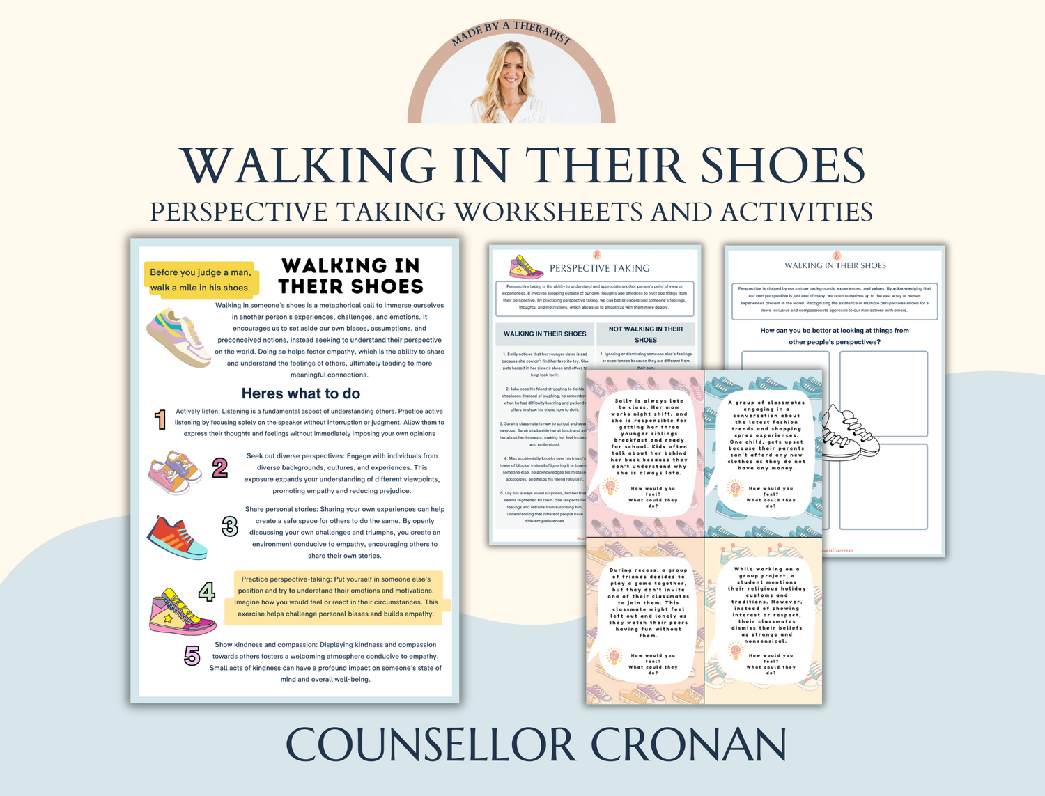 Walking in their shoes perspective taking, and empathy-provoking works ...