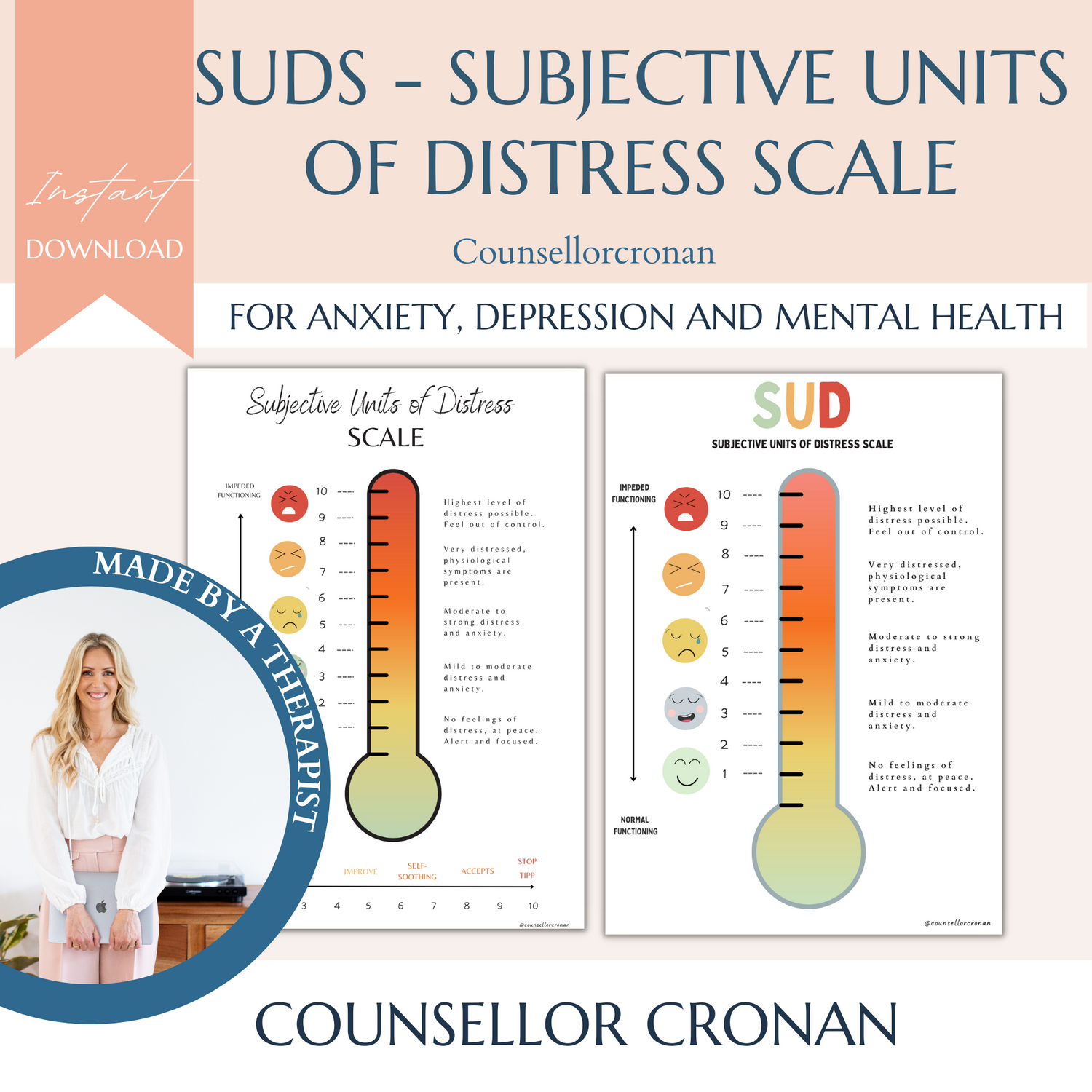 Subjective Units of Distress Scale, SUDS. – Counsellor Cronan