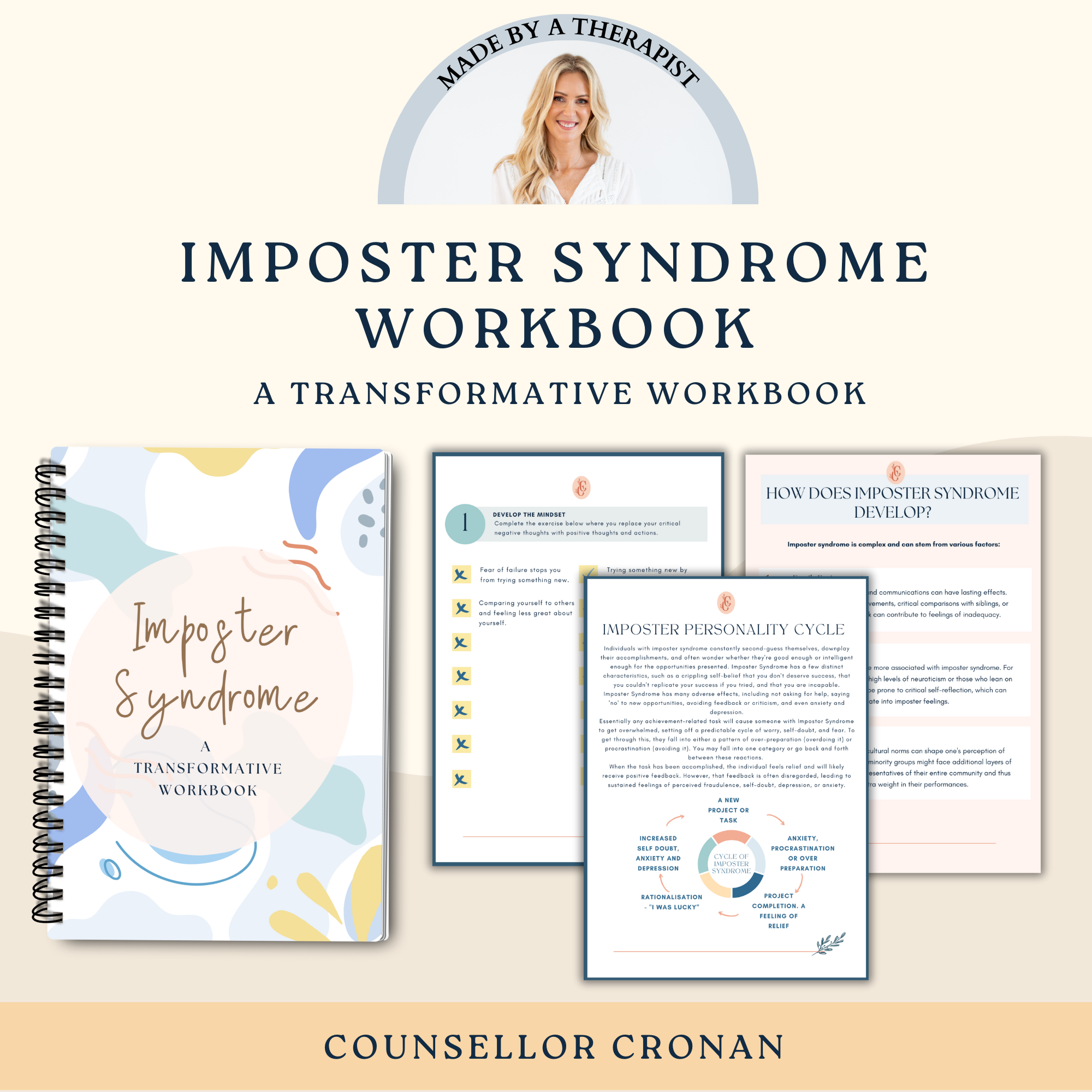 Imposter Syndrome Workbook – Counsellor Cronan