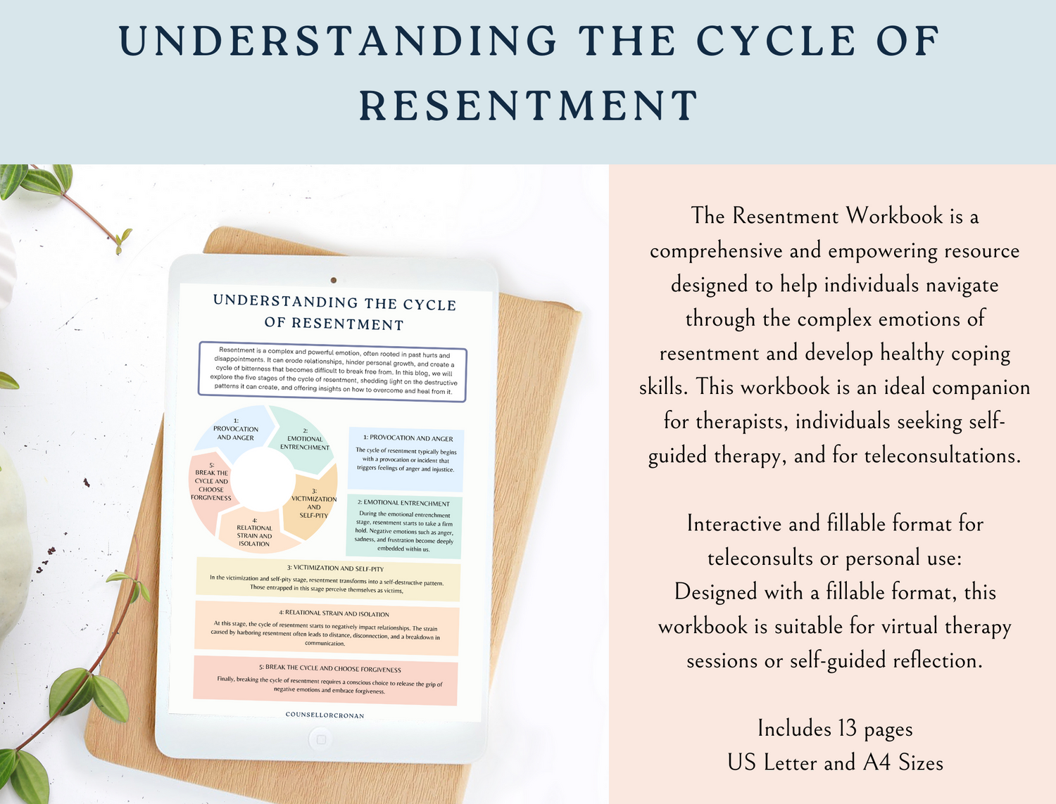 Understanding resentment workbook. The resentment cycle. Relationships ...
