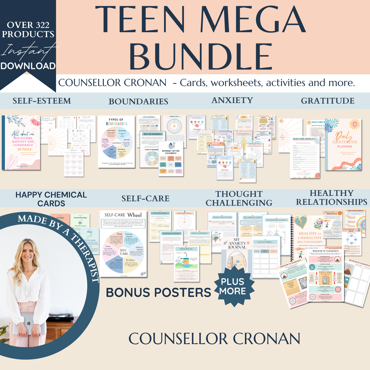Teen Mental Health Bundle – Counsellor Cronan