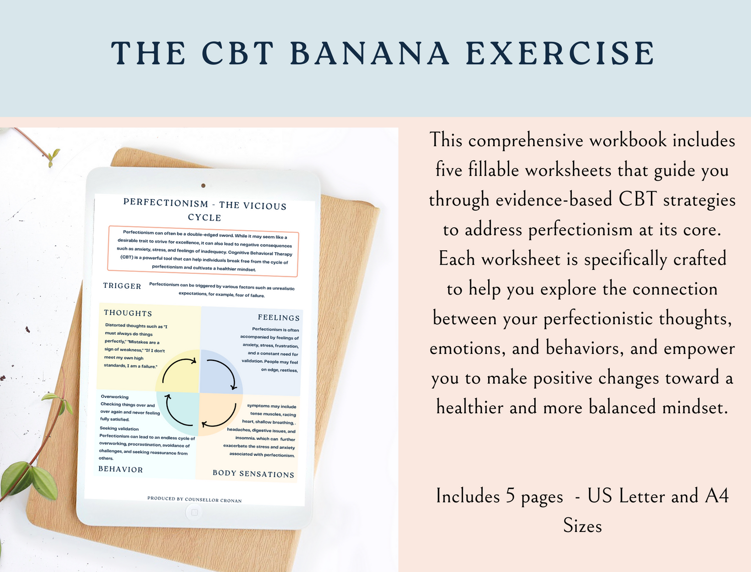 Perfectionism - CBT Workbook. The Magic Triangle. – Counsellor Cronan