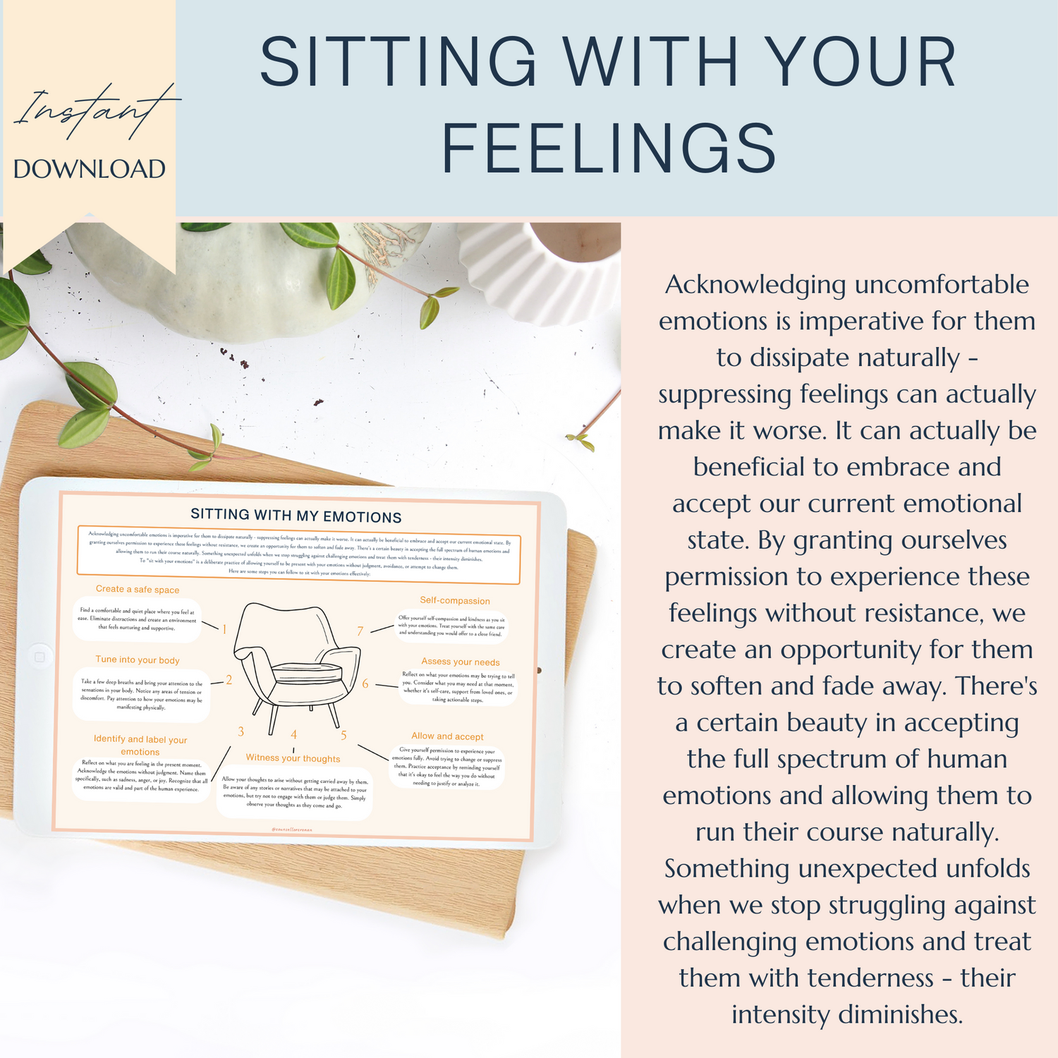Sitting With Your Feelings - A Therapeutic Tool To Manage Your Emotion ...