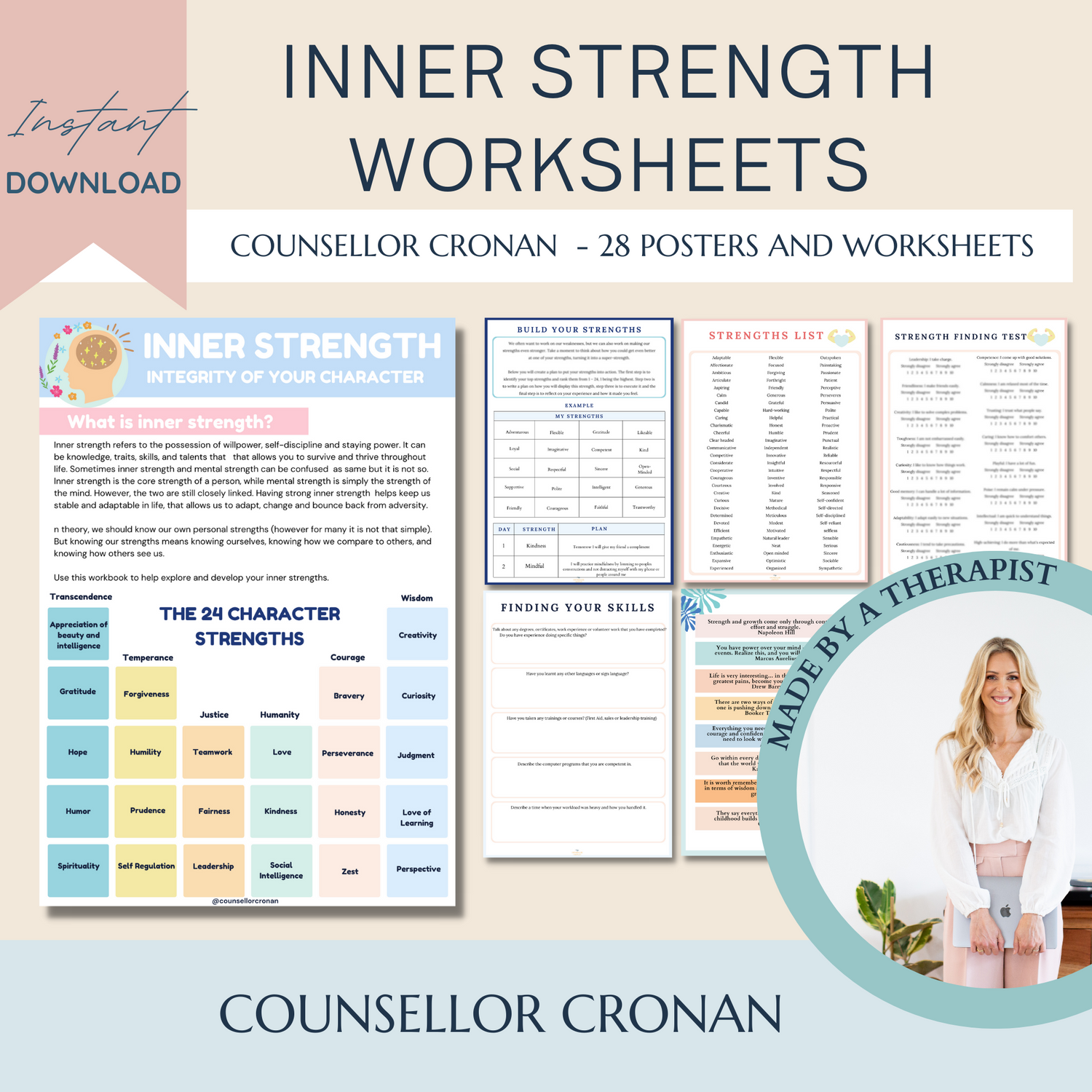 Self-Esteem Bundle. Self-worth, confidence Kit. Social Media Managemen ...