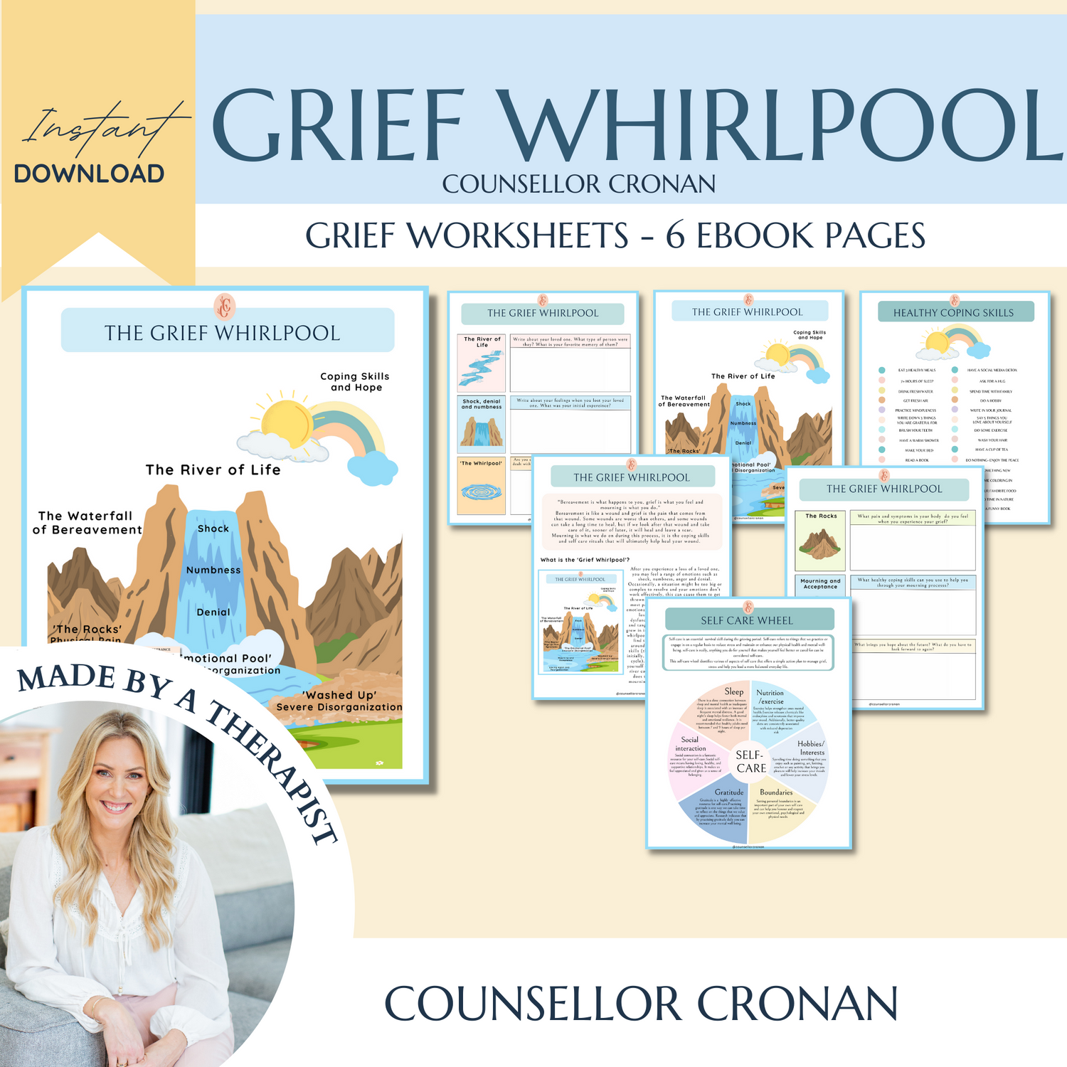 The Grief Toolkit – Counsellor Cronan