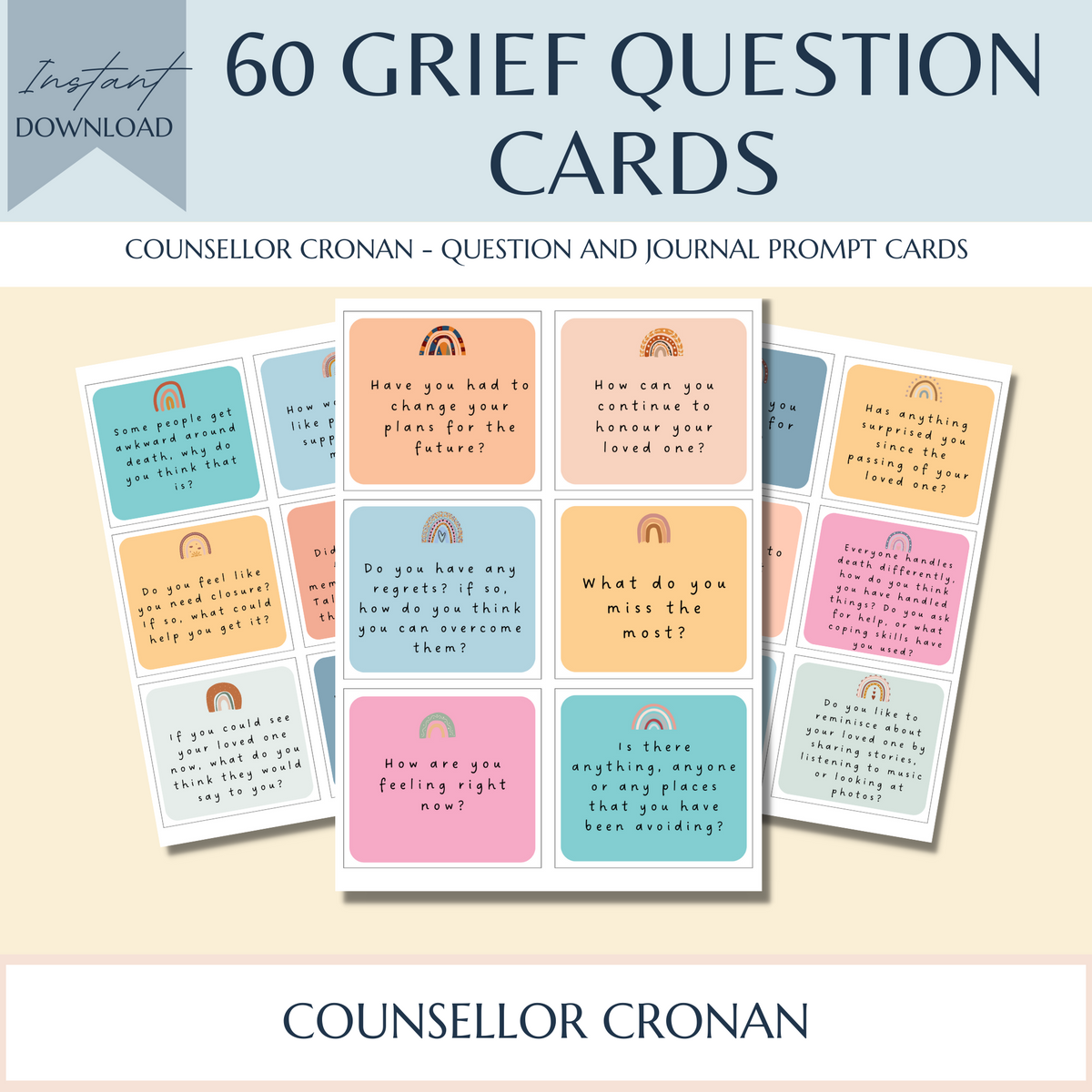 The Grief Toolkit – Counsellor Cronan