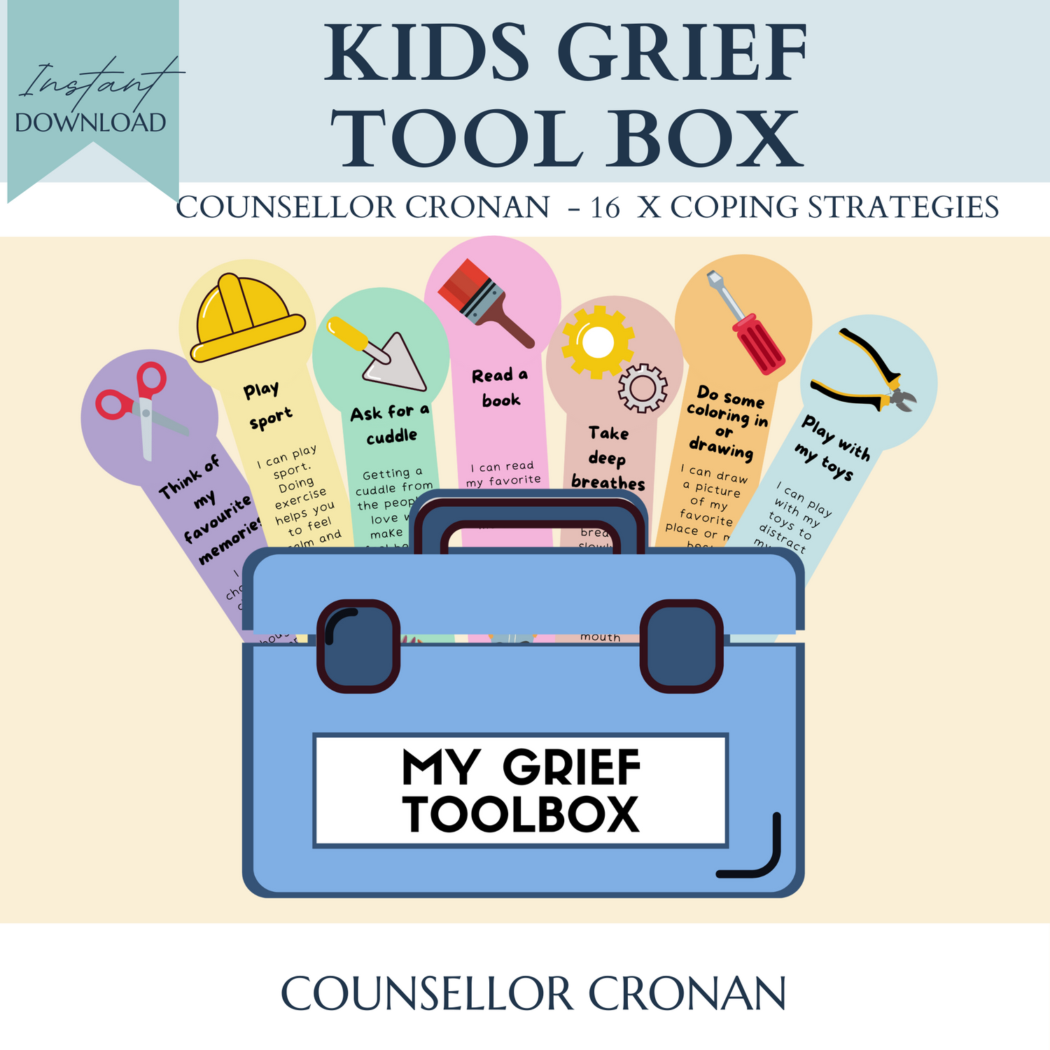 The Grief Toolkit – Counsellor Cronan