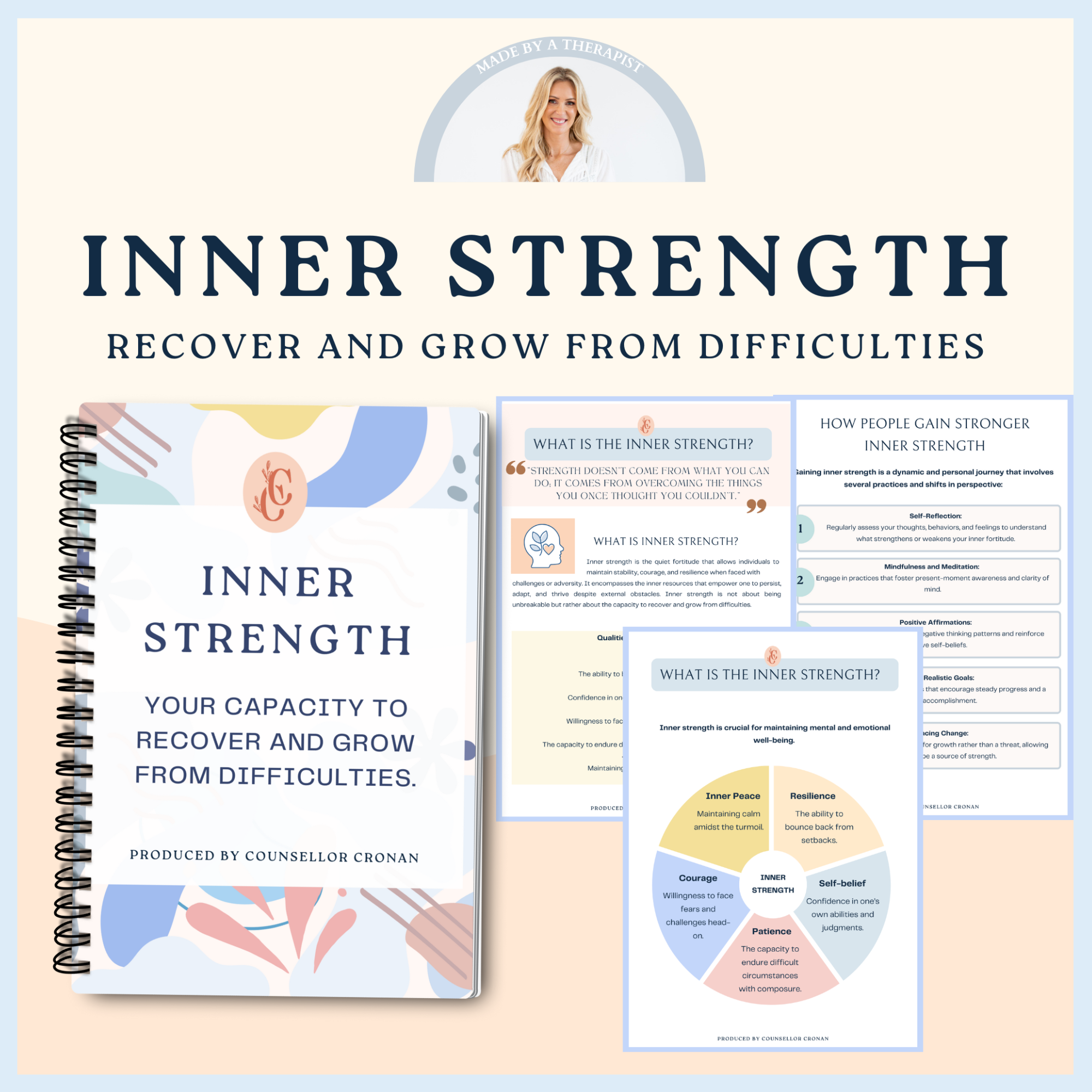 Inner Strength Worksheets. Inner Confidence. – Counsellor Cronan