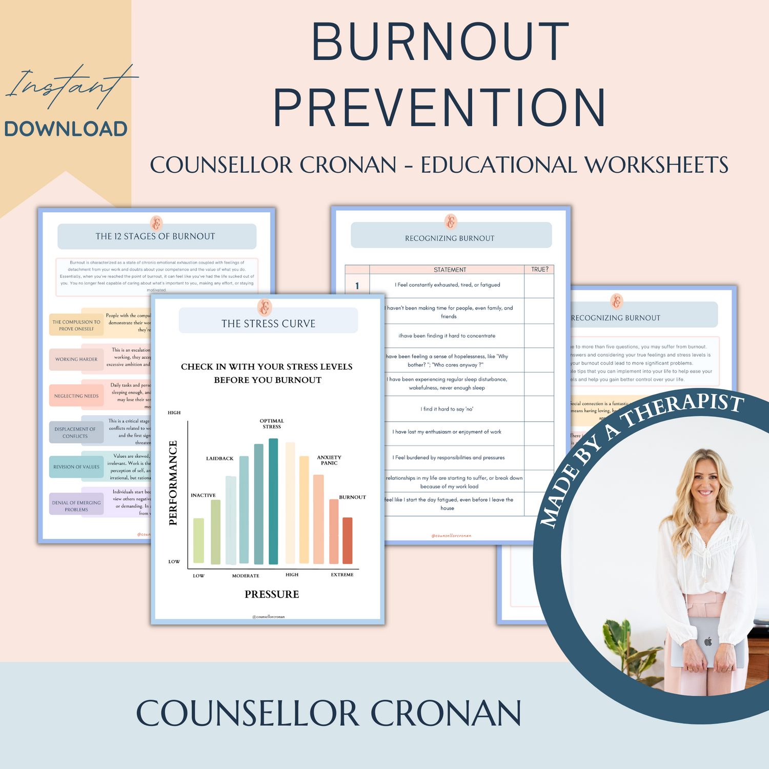 Anxiety Management Bundle – Counsellor Cronan