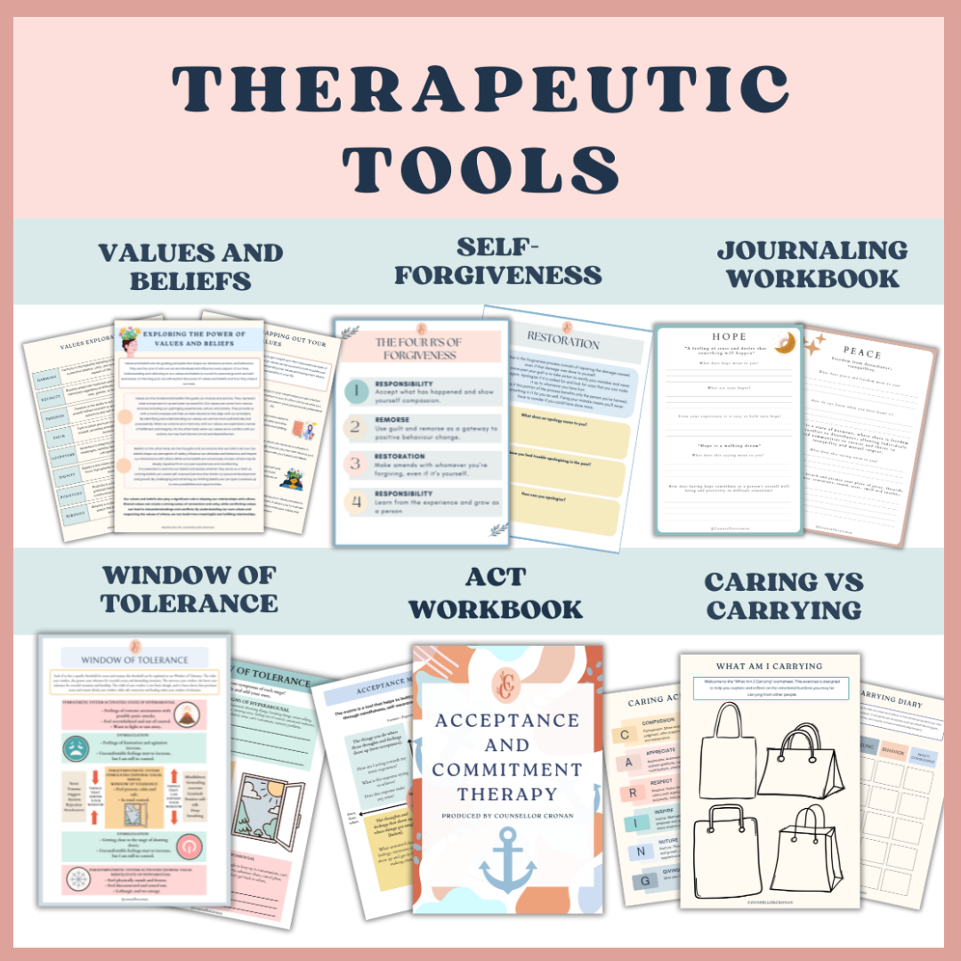 Therapeutic Tools Ultimate Bundle – Counsellor Cronan