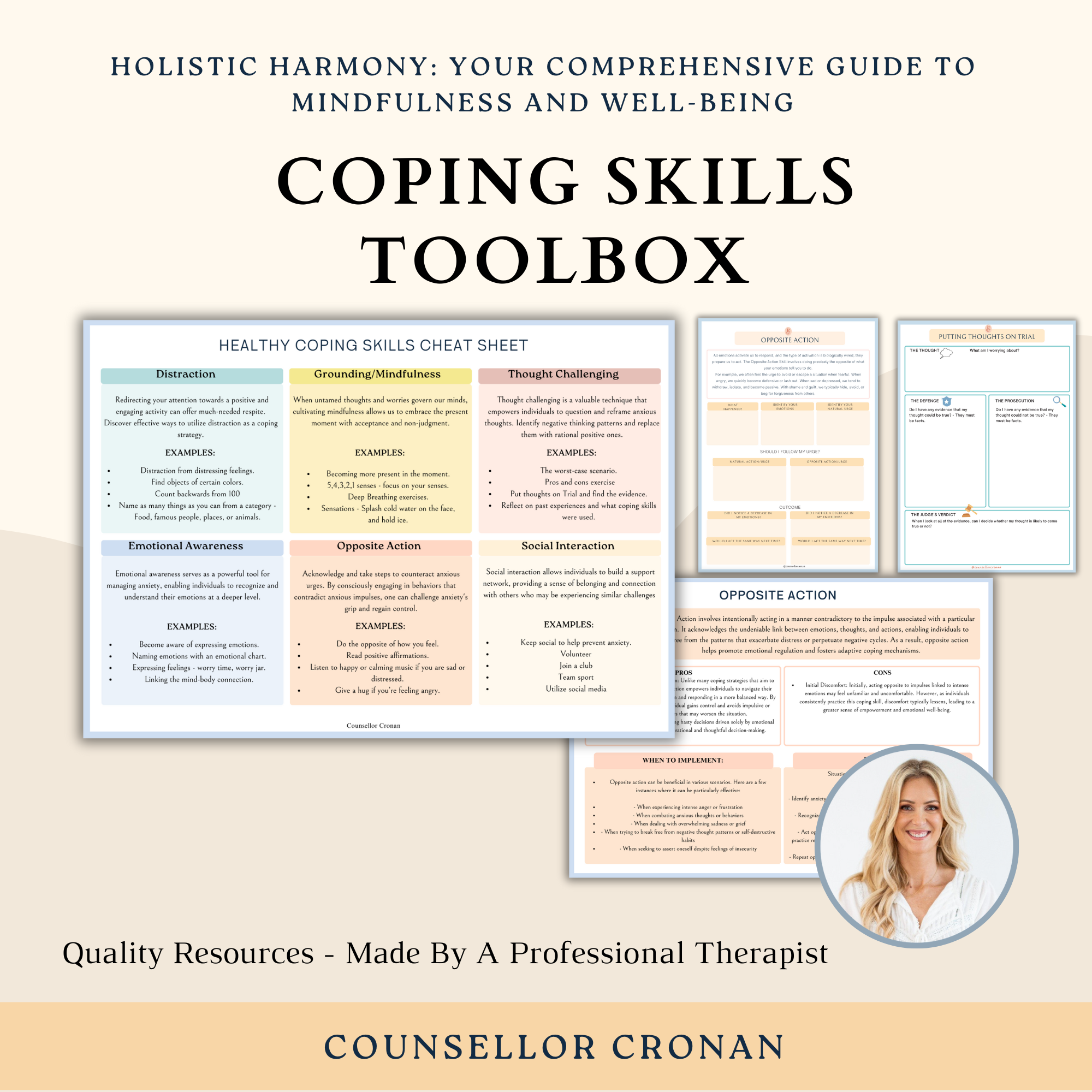 Coping Skills Toolbox. Accessing the different styles of coping skills ...