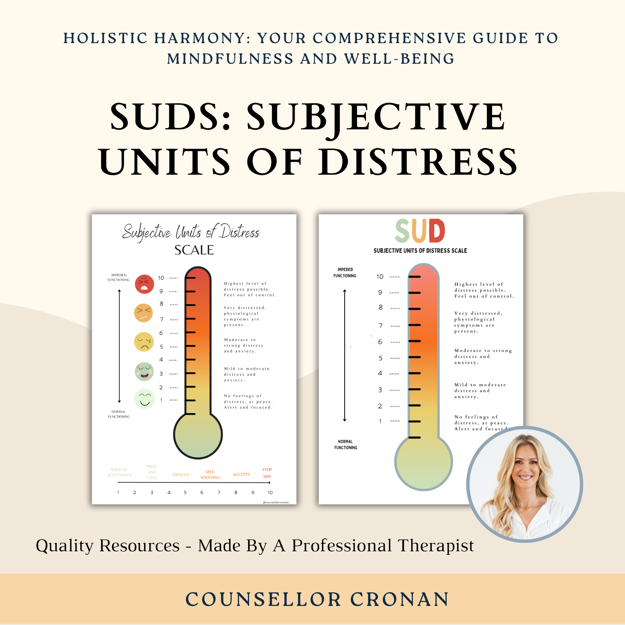 Subjective Units of Distress Scale, SUDS. – Counsellor Cronan