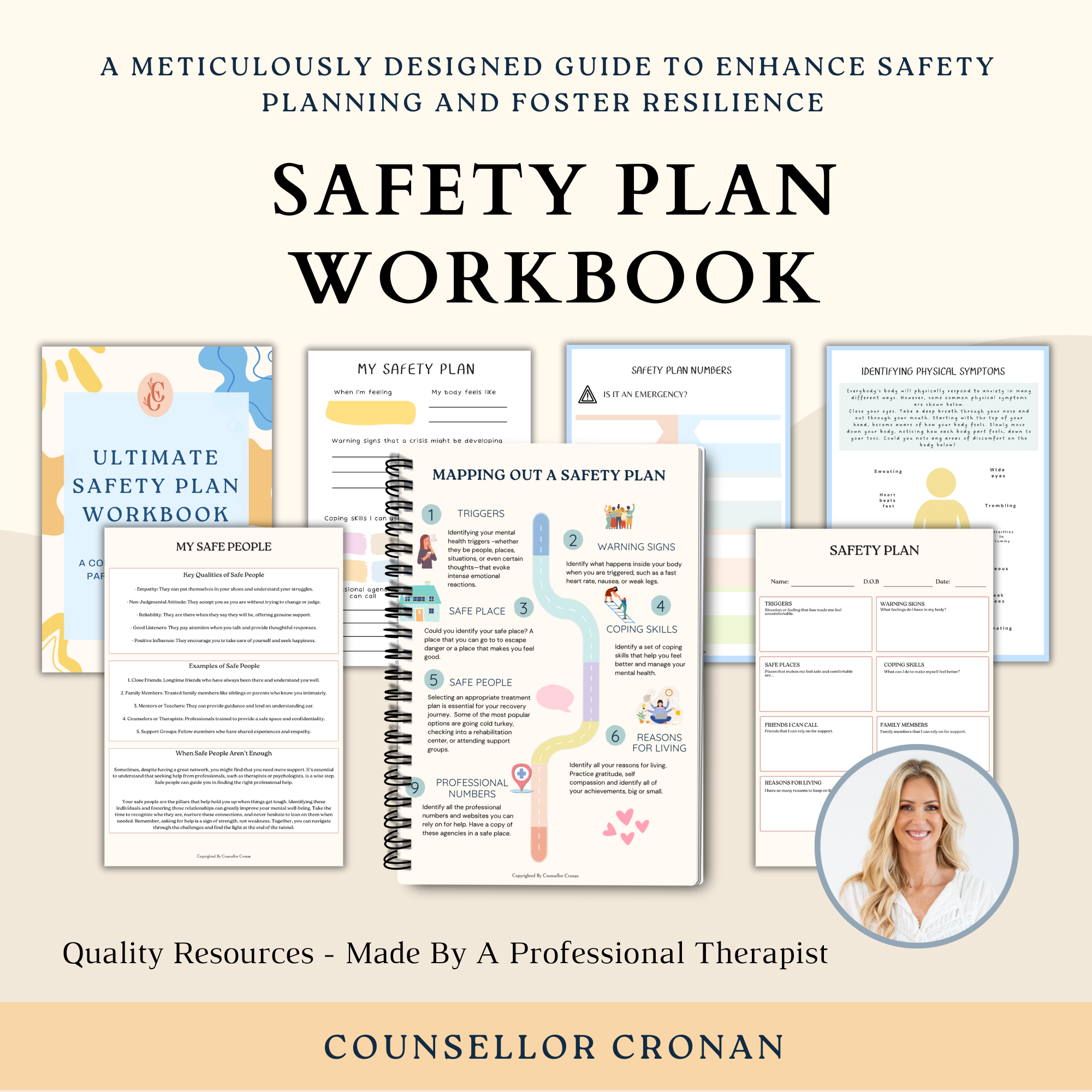 The Ultimate Safety Plan Workbook. – Counsellor Cronan